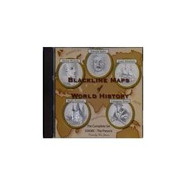 Blackline Map of World History - The Complete Set on CD-ROM